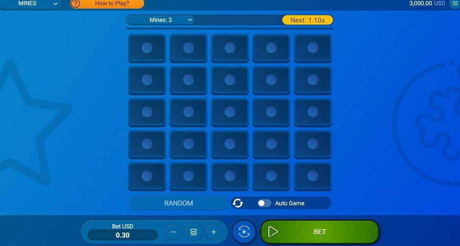 Juego de Minas - Gana Dinero y Apuestas en el Casino