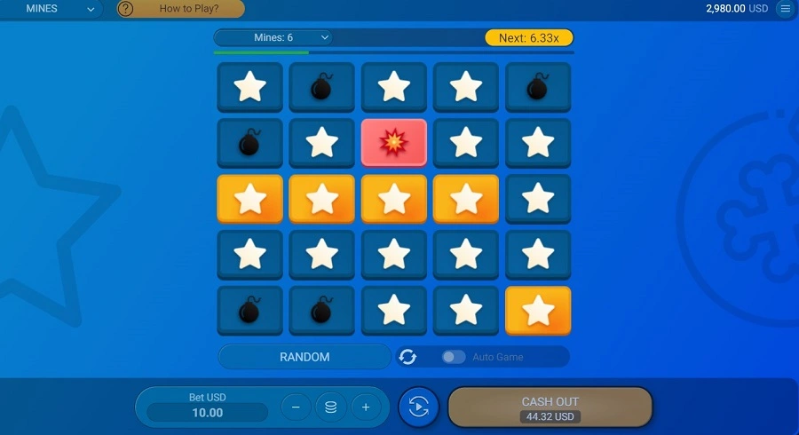 Juego de Minas - Gana Dinero y Apuestas en el Casino